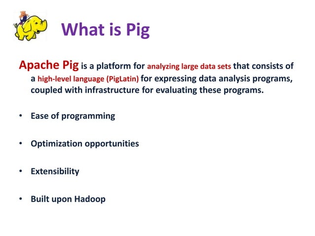 Pig: Data Analysis Tool in Cloud | PPTX