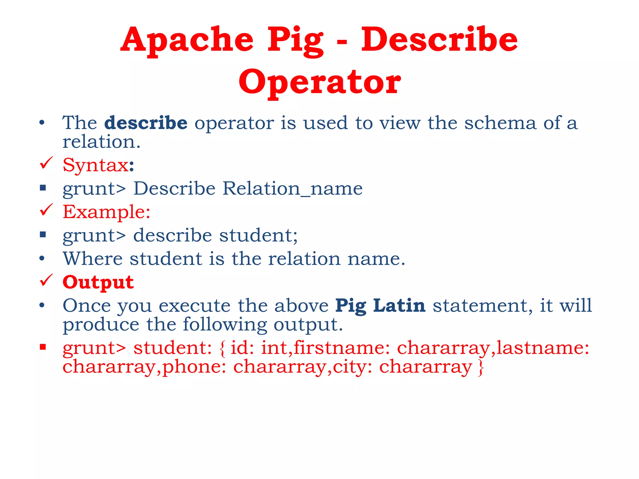 Pig latin | PPTX