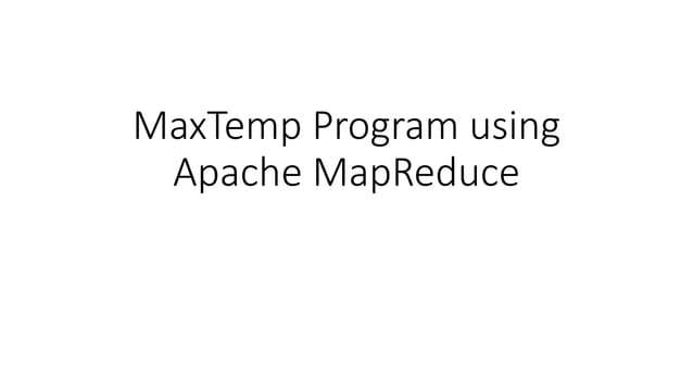 Pig MaxTemp PPT.pptx