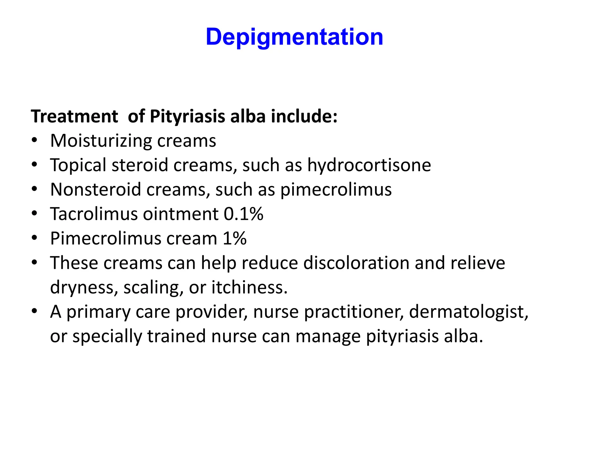 Skin Pigmentation disorders and its management .pptx
