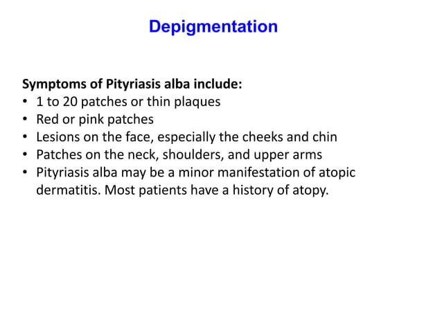 Skin Pigmentation disorders and its management .pptx