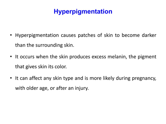 Skin Pigmentation disorders and its management .pptx