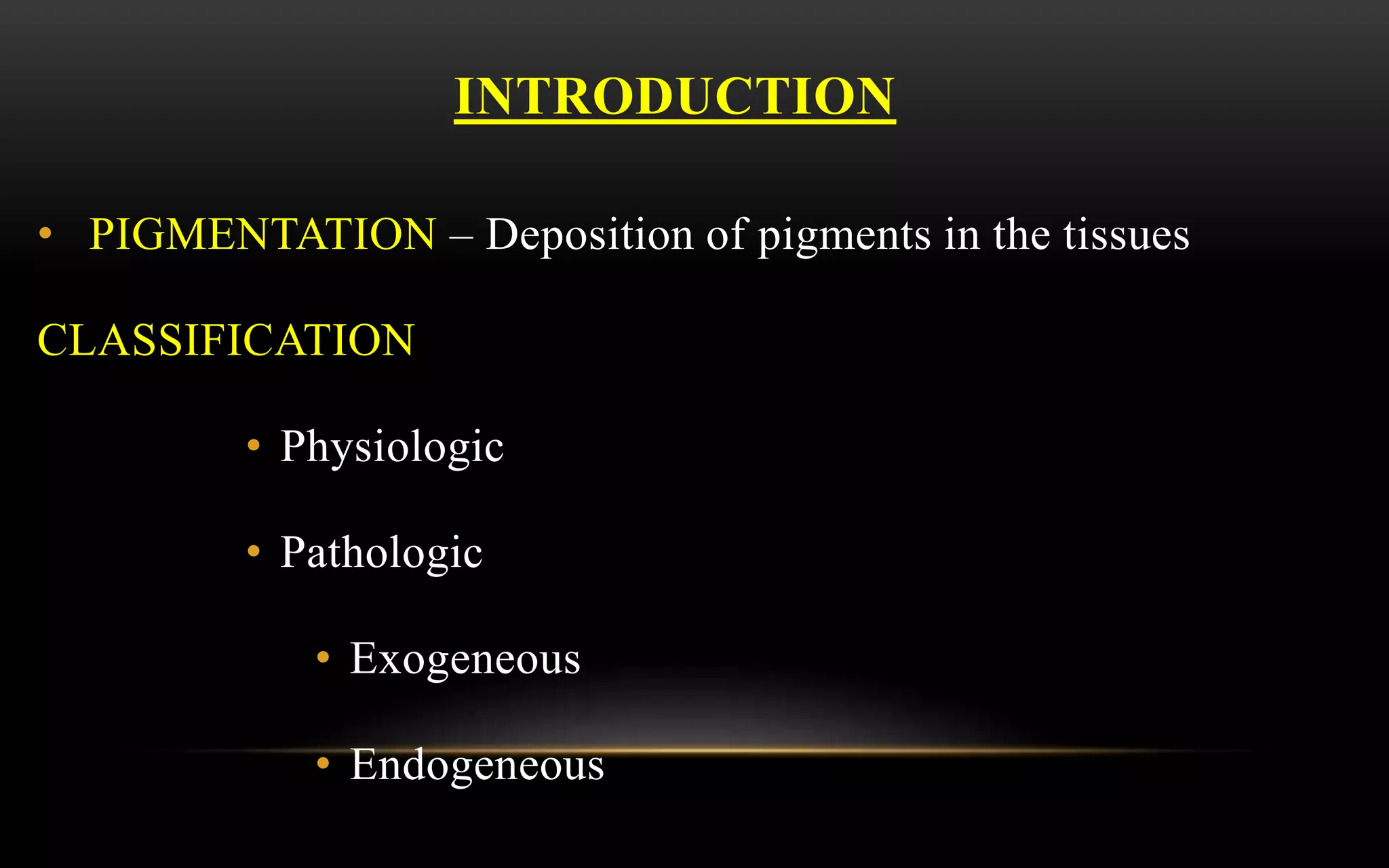 Pigmentations of the oral cavity | PPTX