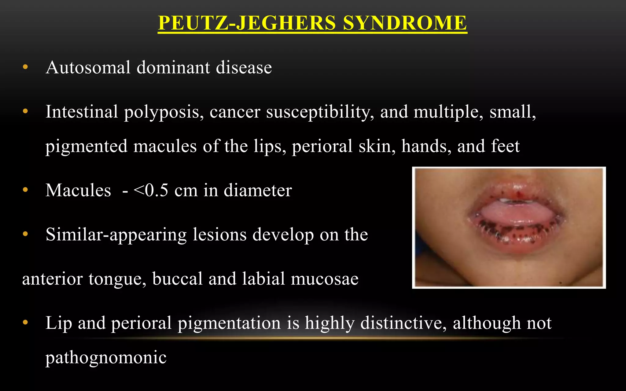 Pigmentations of the oral cavity | PPTX