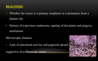 Pigmentations of the oral cavity | PPTX