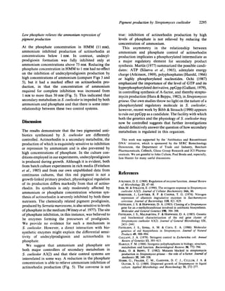 Pigmented antibiotic production | PDF | Chemistry | Science
