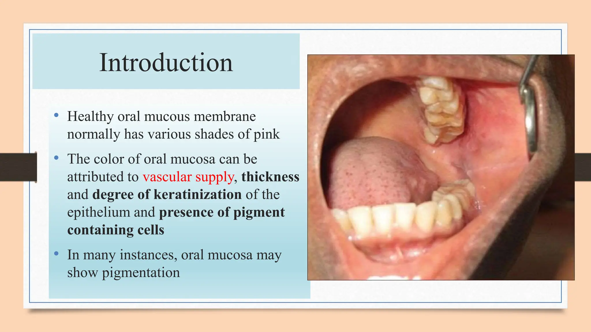 Exogenous and endogenous Pigmented lesion of oral cavity | PPTX