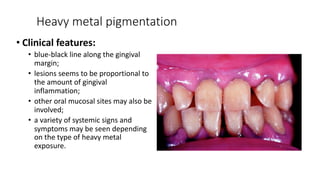 Oral Lesions - Pigmented and HIV lesions in the mouth | PDF