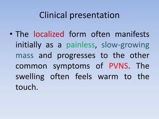 Pigmented villonodular snynovitis | PPTX
