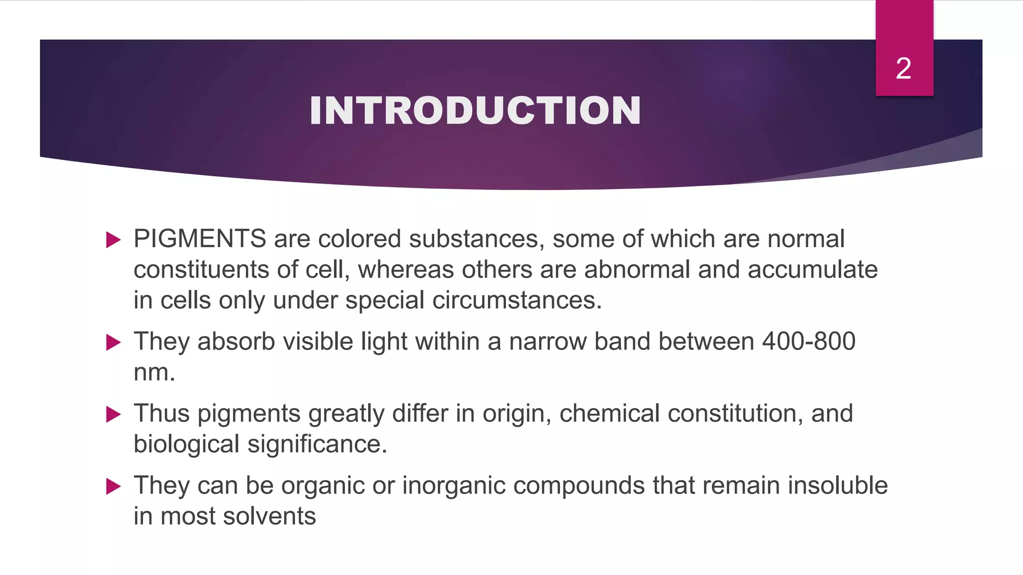Pigment metabolism | PPTX