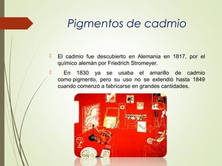 Pigmento pb y cd | PPT