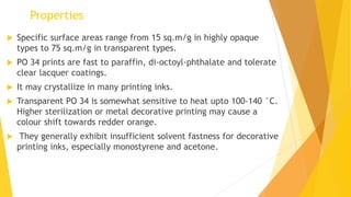 Pigment Orange 34 | PPTX