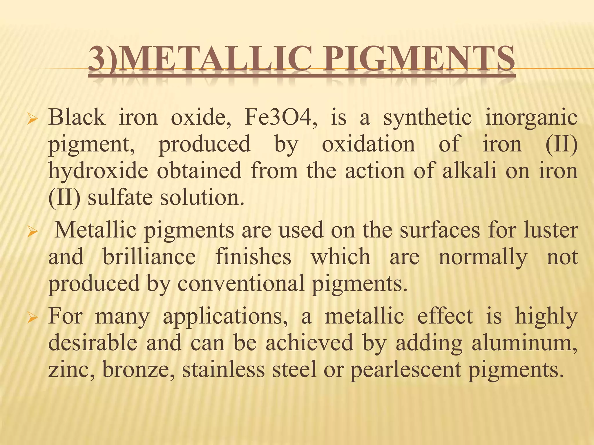 Pigments | PPTX