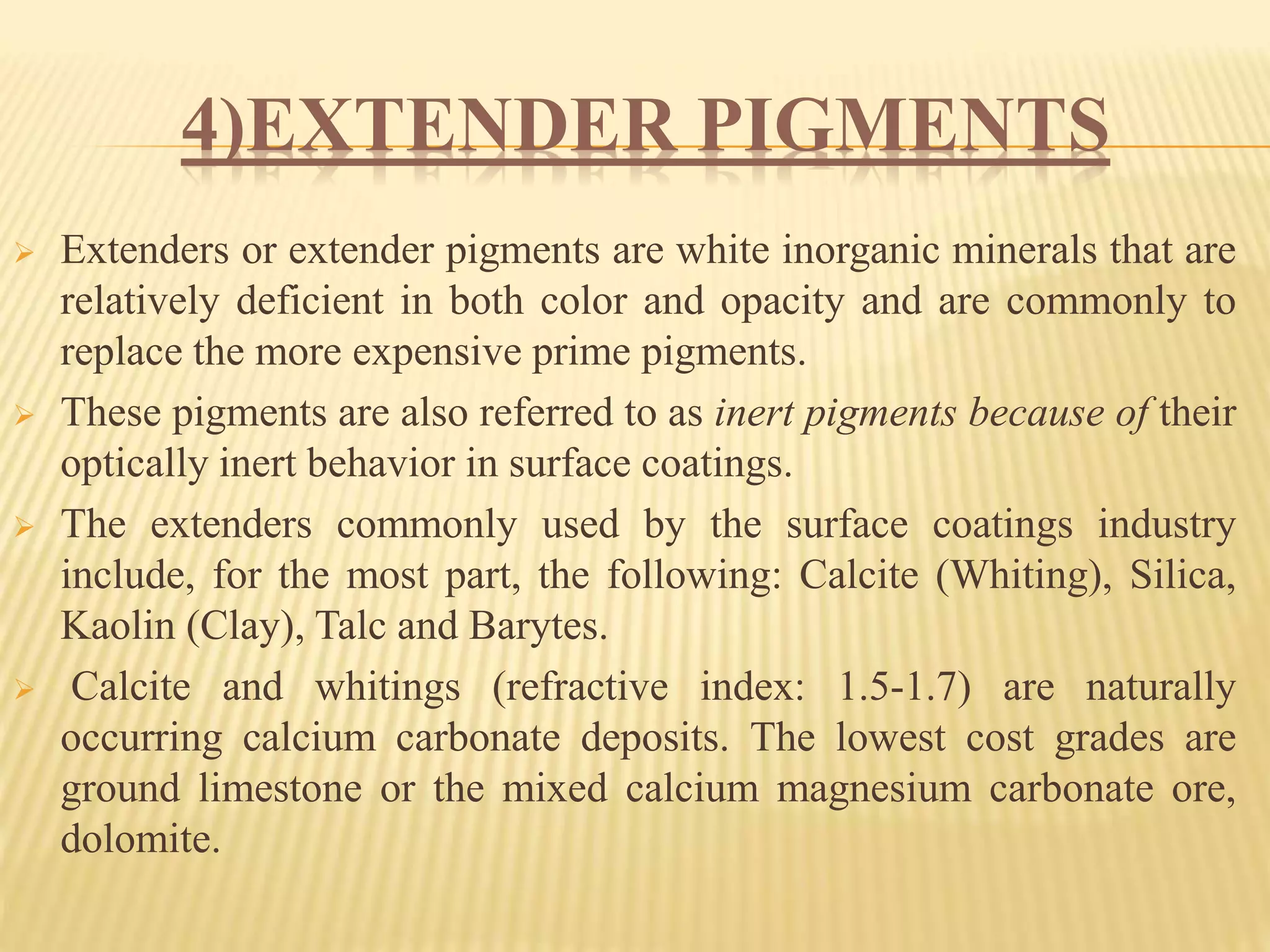 Pigments | PPTX