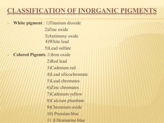Pigments | PPTX