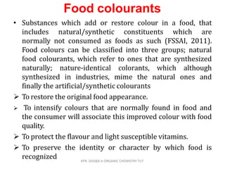 pigments- synthetic dyes and food colors.pptx