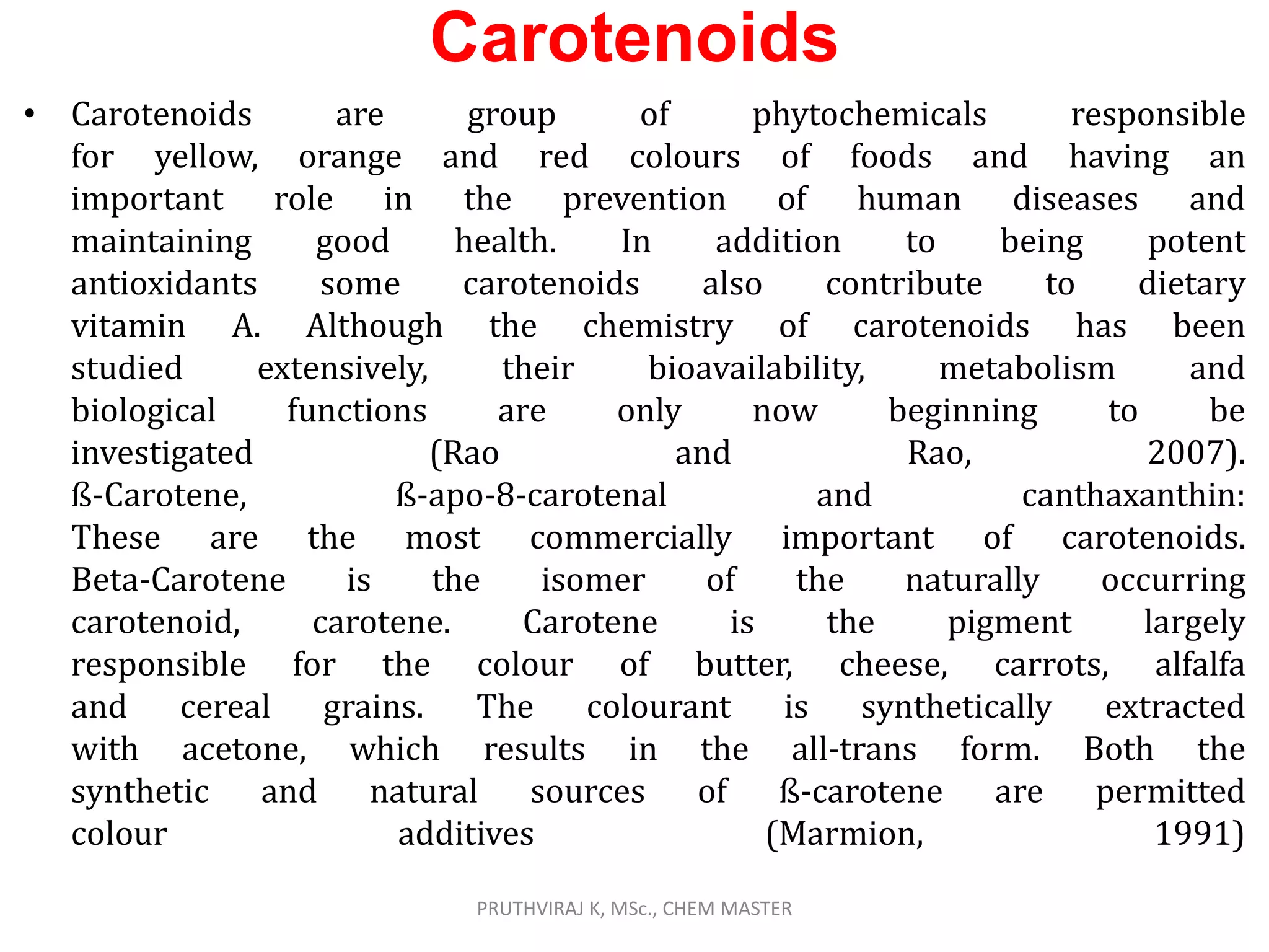 Pigments and colors: Introduction | PPTX