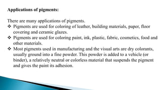 Pigments | PPTX