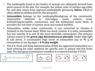 Pigments and Colors: Natural Pigments or Plant Pigments | PPTX