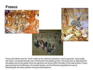 Pigments and painting | PPT