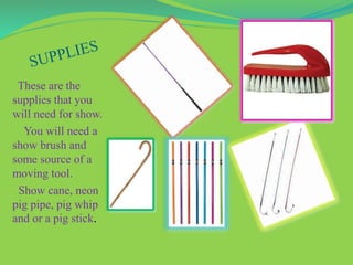 How to Show a Pig | PPTX