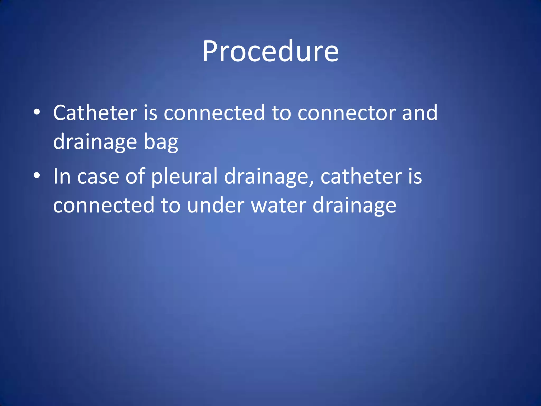 Pigtail catheter | PPTX