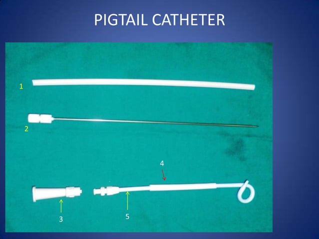 Pigtail catheter | PPTX | Medical Health