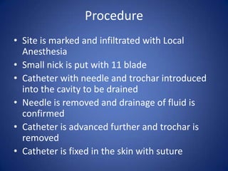 Pigtail catheter | PPTX