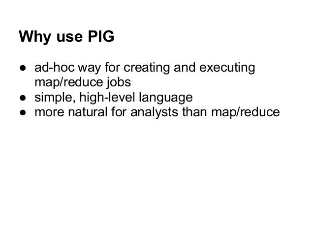 Apache PIG - User Defined Functions Apache PIG - User Defined Functions
