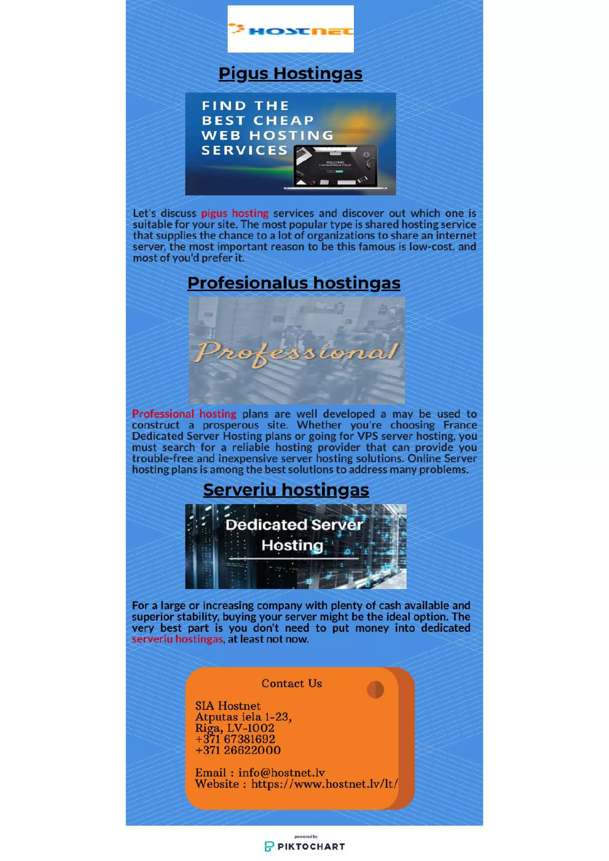 Pigus hostingas | PDF