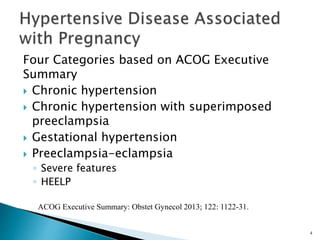 hypertension in pregnancy | PPTX