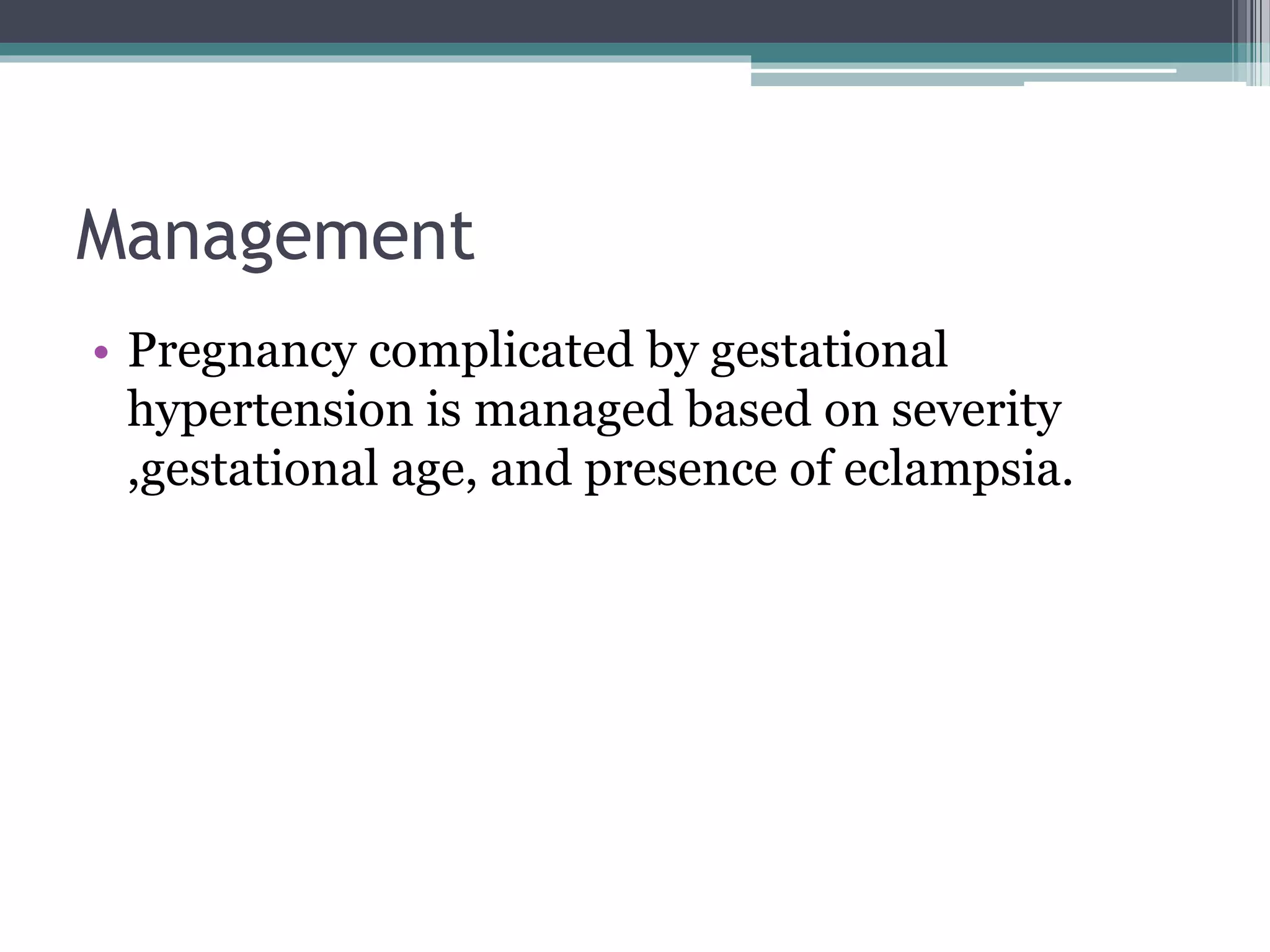 HYPERTENSION IN PREGNANCY | PPT