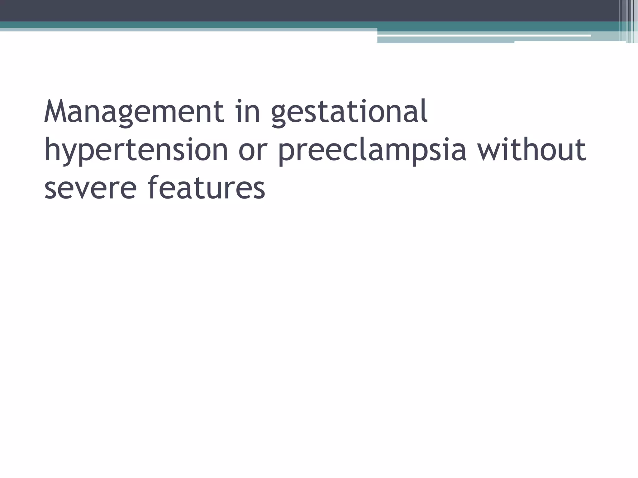 HYPERTENSION IN PREGNANCY | PPT