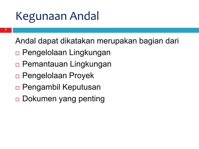 Pihak yang terlibat dalam penyusunan amdal | PPTX