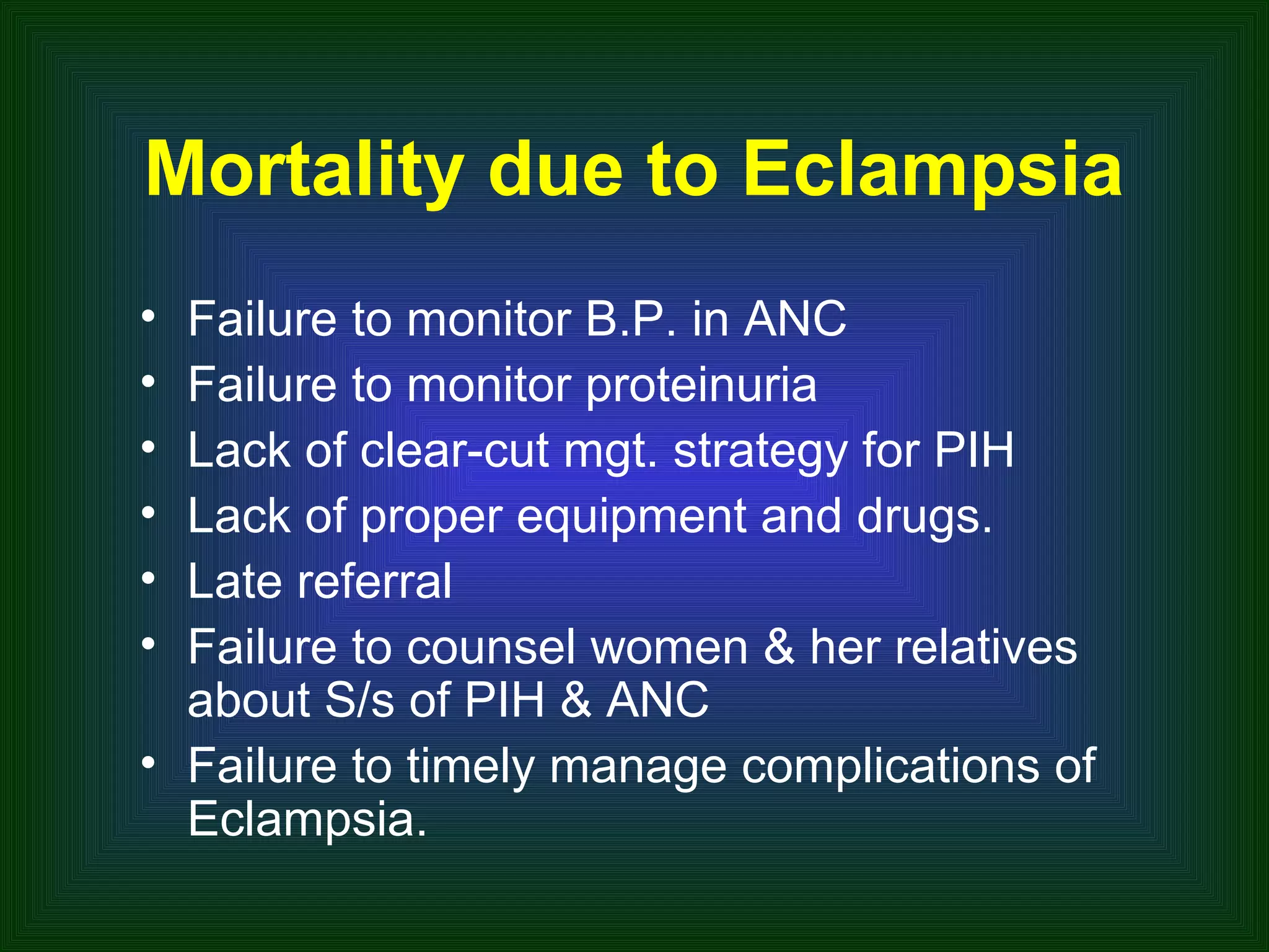 Pih and eclampsia | PPT