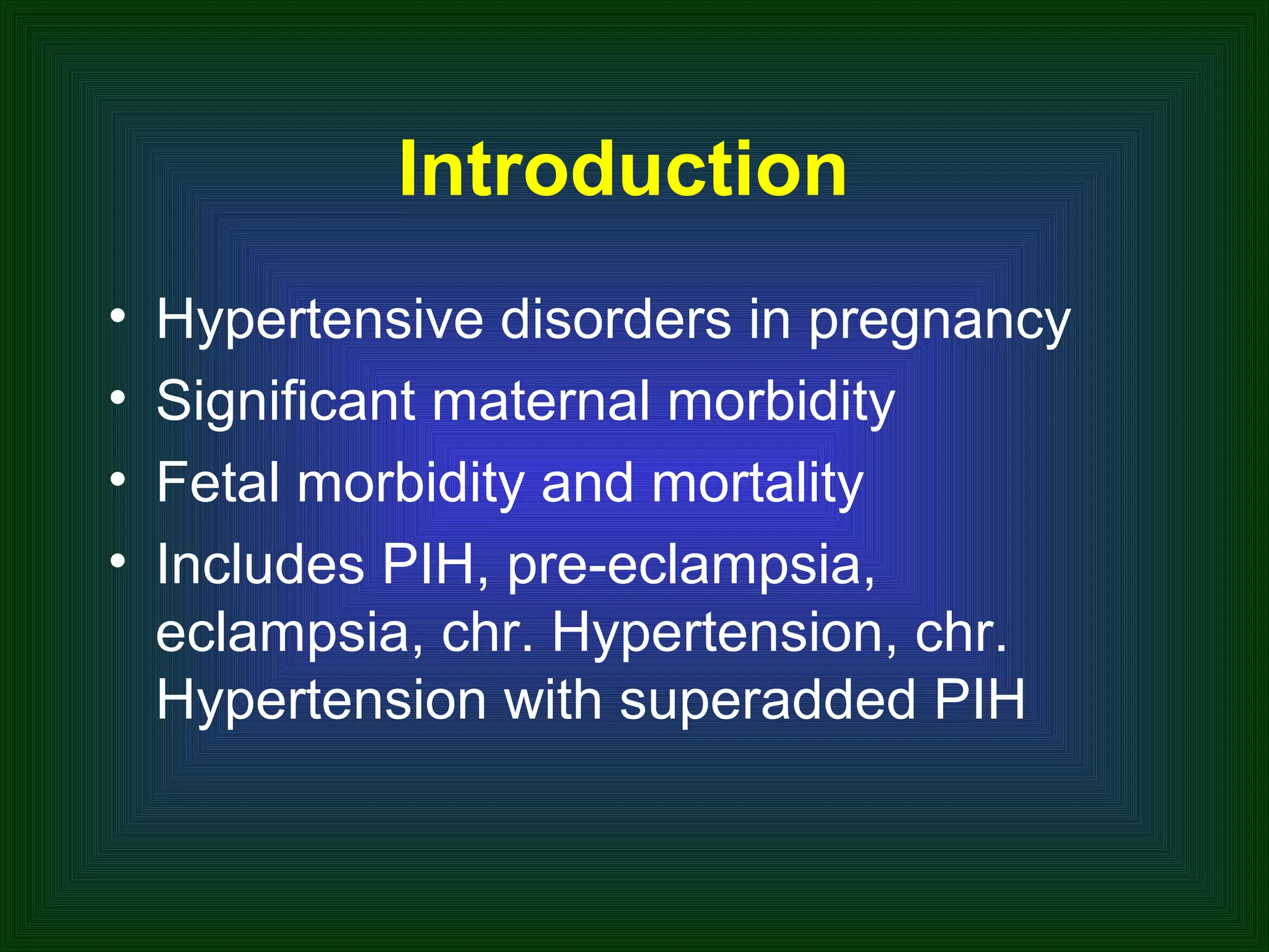 Pih and eclampsia | PPT