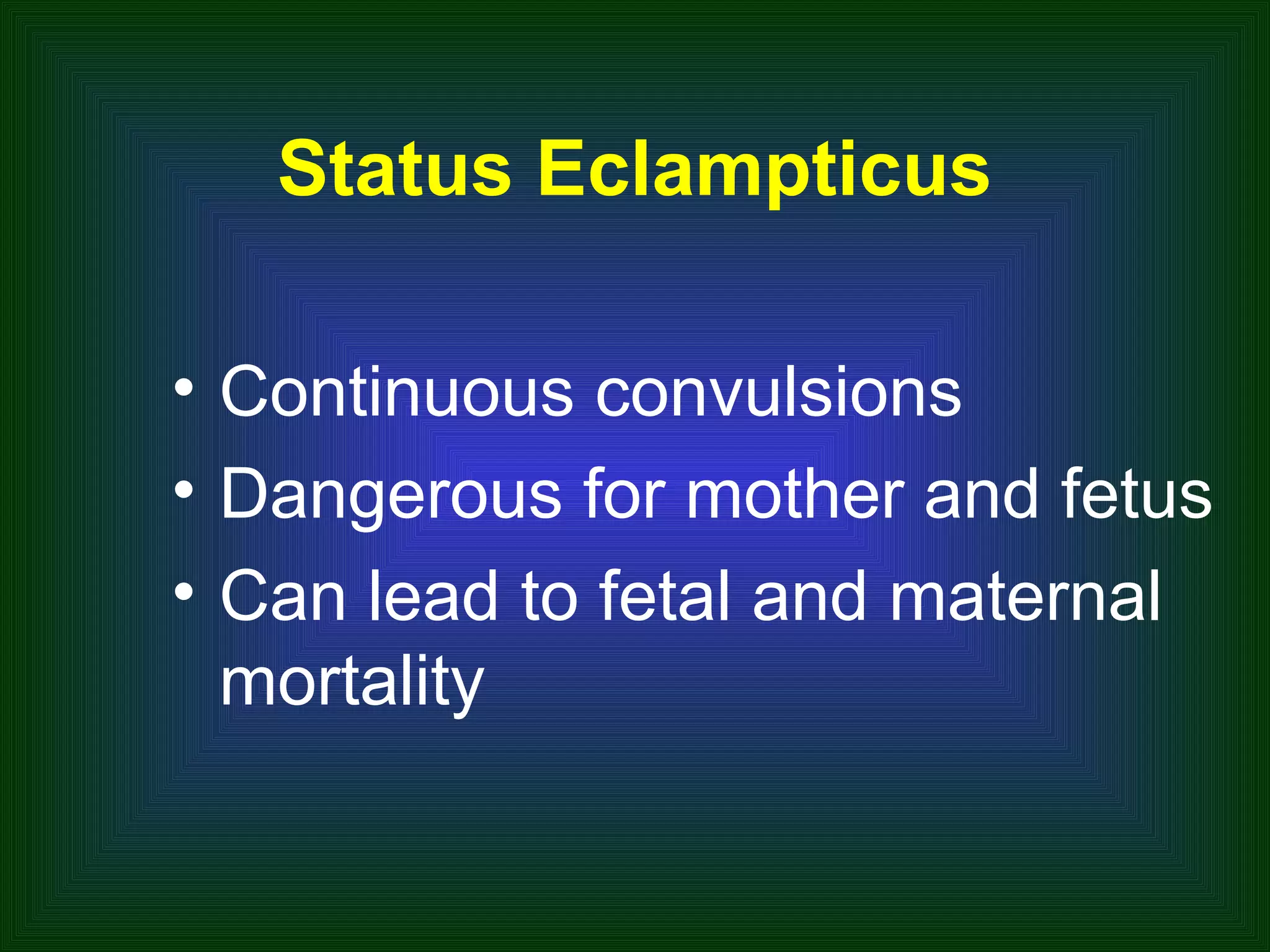 Pih and eclampsia | PPT