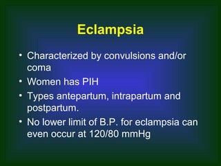 Pih and eclampsia | PPT