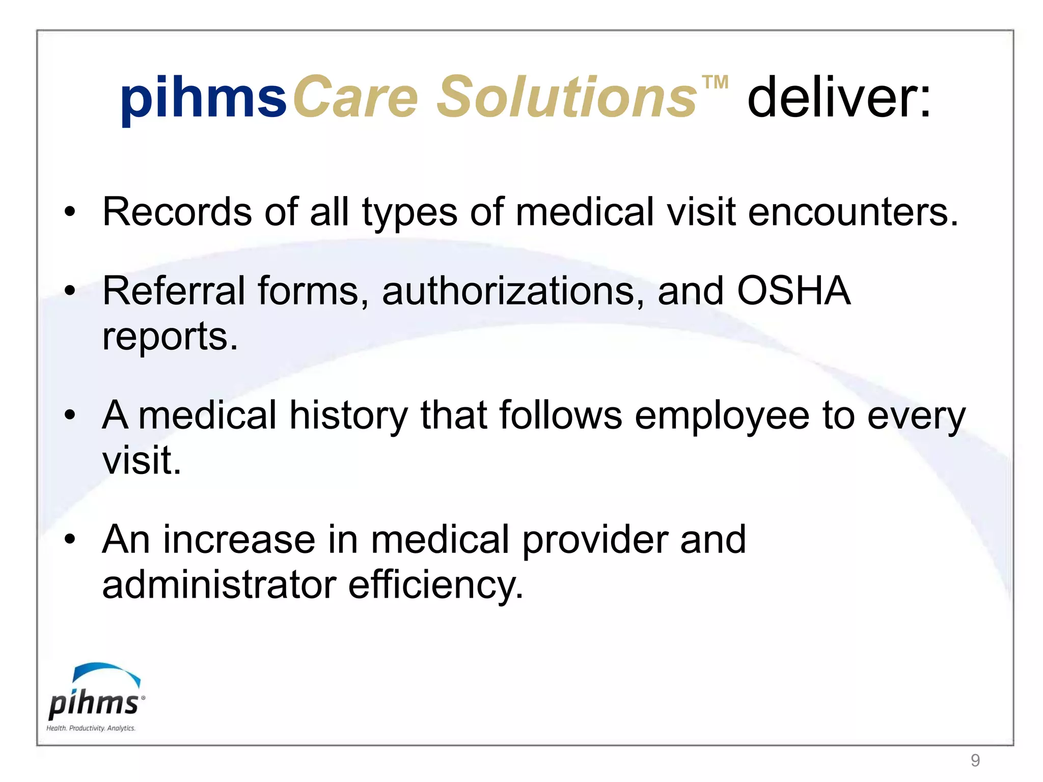 pihms Overview Presentation | PPT