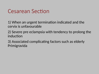 PIH Mechanism, clinical presentation, evaluation and management | PPTX