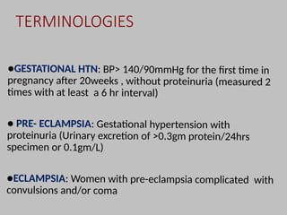 PIH Mechanism, clinical presentation, evaluation and management | PPTX