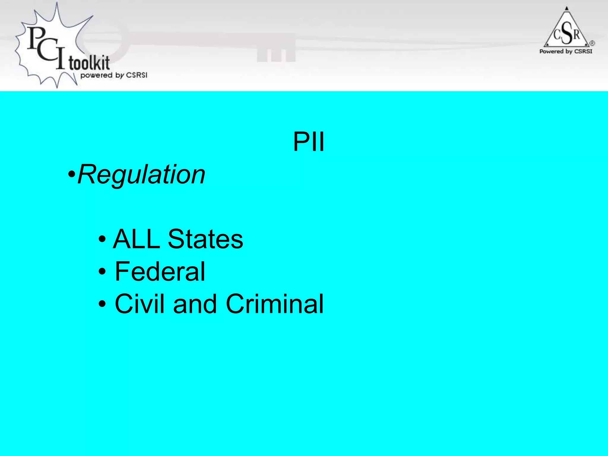 Personally Identifiable Information – FTC: Identity theft is the most…