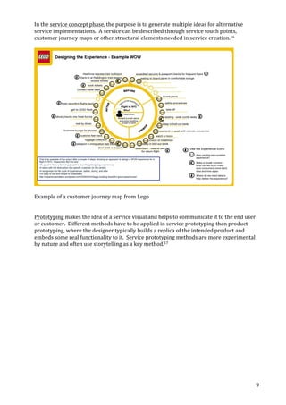 Service design methods in small and medium sized enterprises -­ Case ...