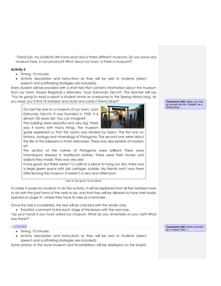 DU1: The Past - Lesson 2 | PDF