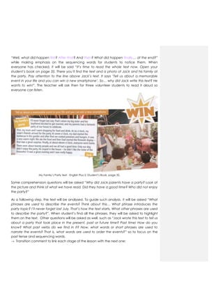 DU1: The Past - Lesson 6 | PDF