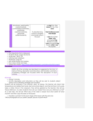 DU2, Lesson 3 - Practica III | PDF