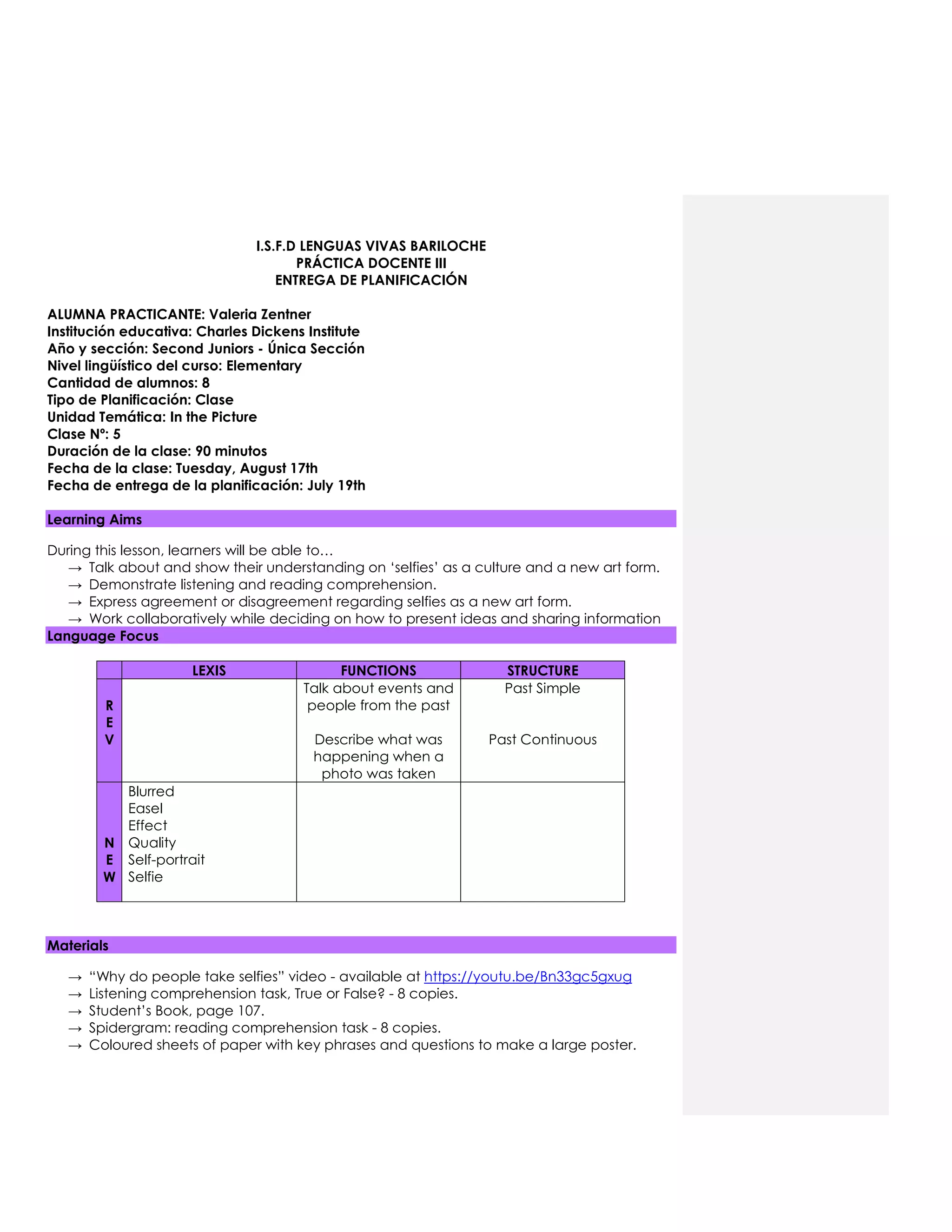 DU2, Lesson 5 - Practica III | PDF | Cameras and Camcorders | Consumer ...