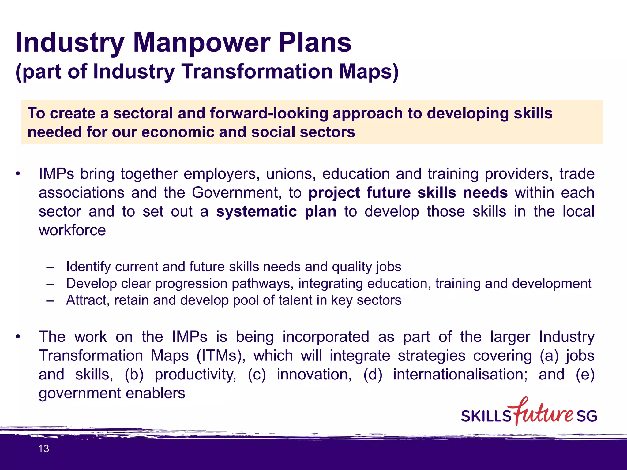 Singapore’s Skills Future Movement | PDF