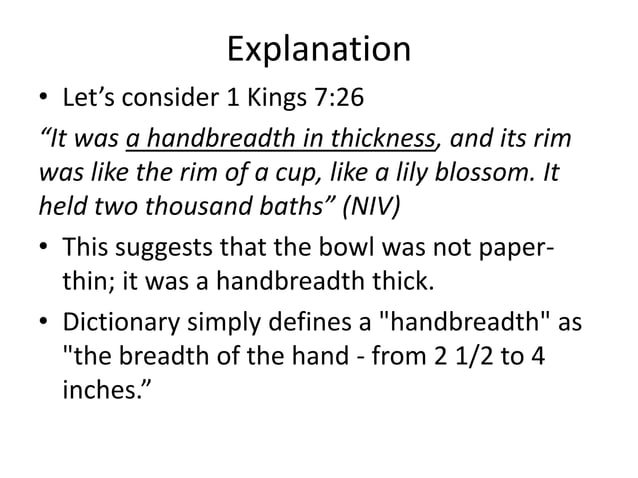 Pi in a bible | PPT