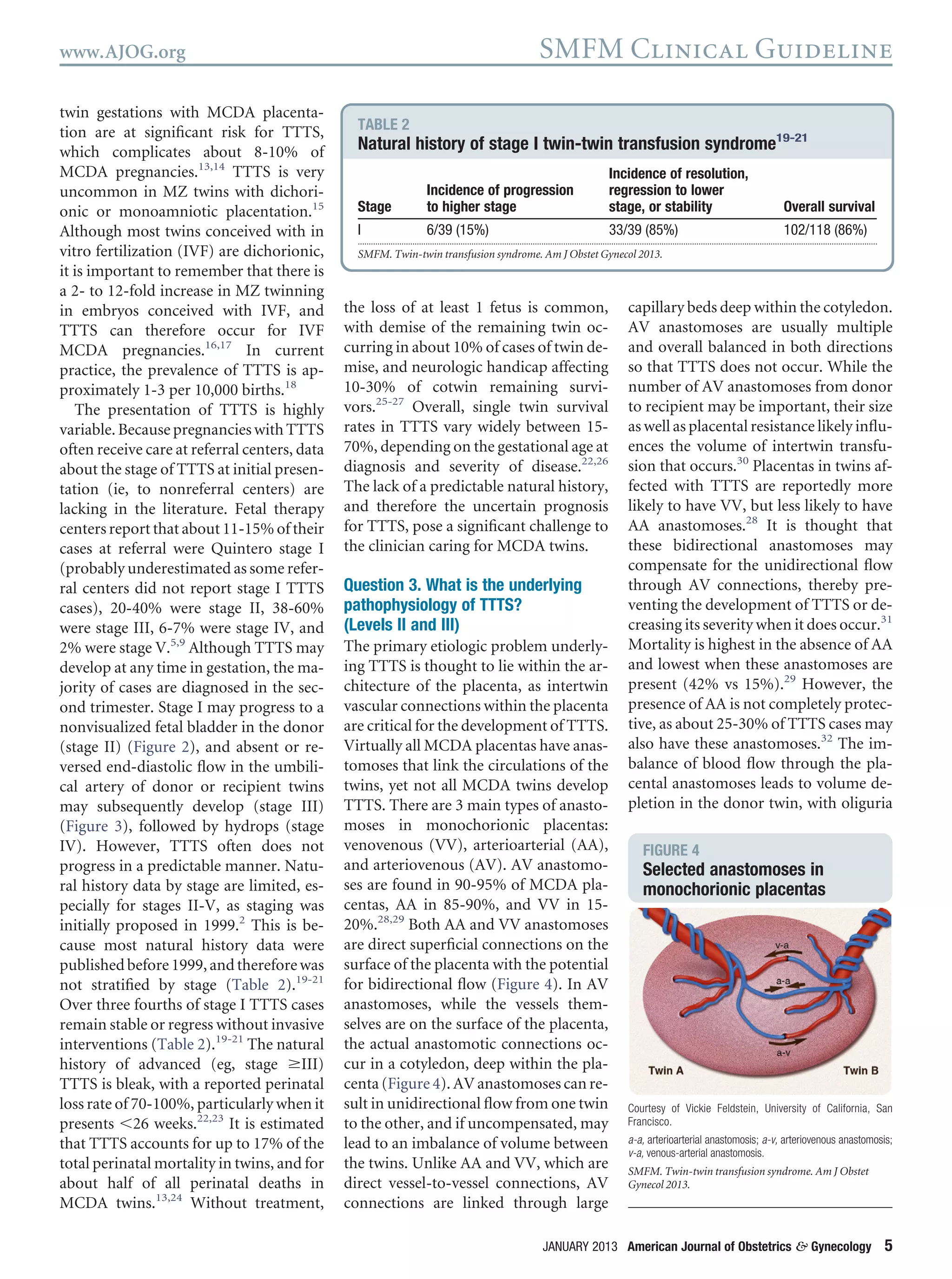 Twin-twin transfusion syndrome | PDF